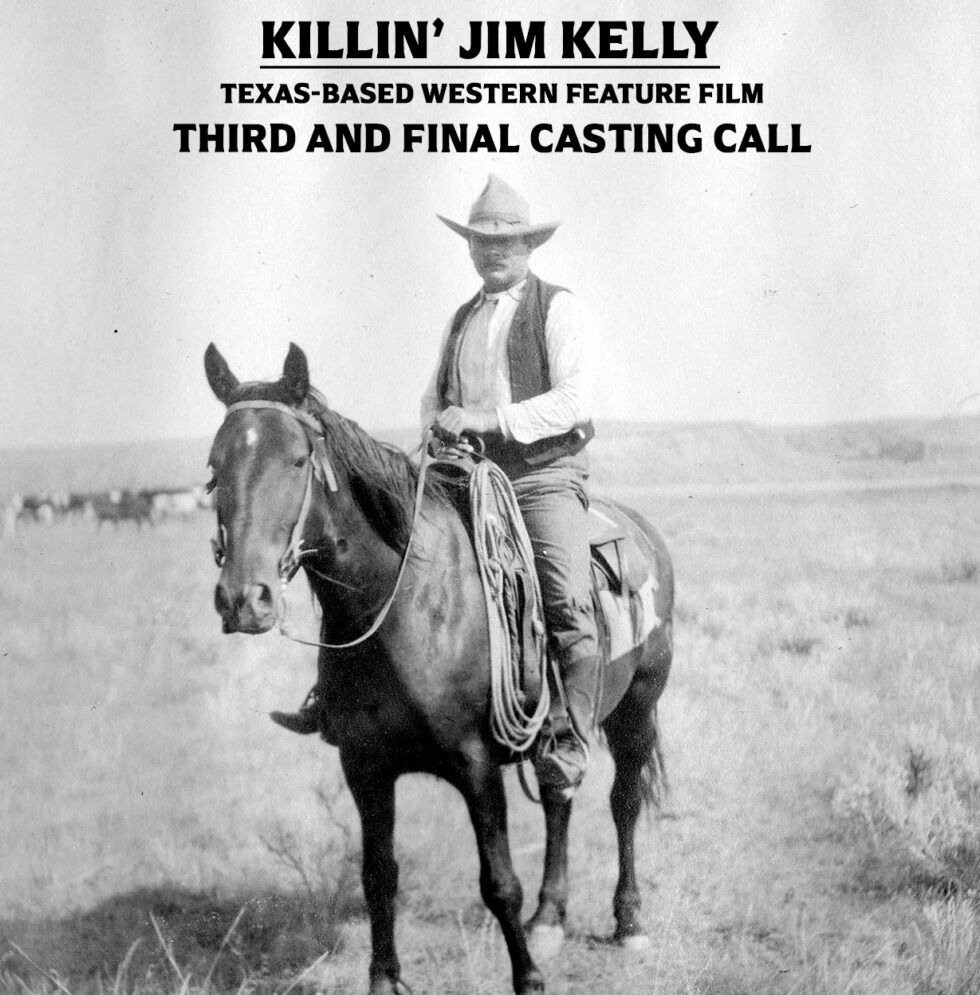 KILLIN' JIM KELLY: Third and Final Casting Call - Running Wild Films