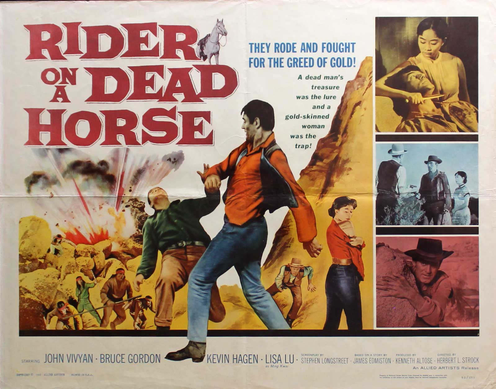 BONUS WESTERN MOVIE REVIEW: Rider on a Dead Horse (1962) - Running Wild ...