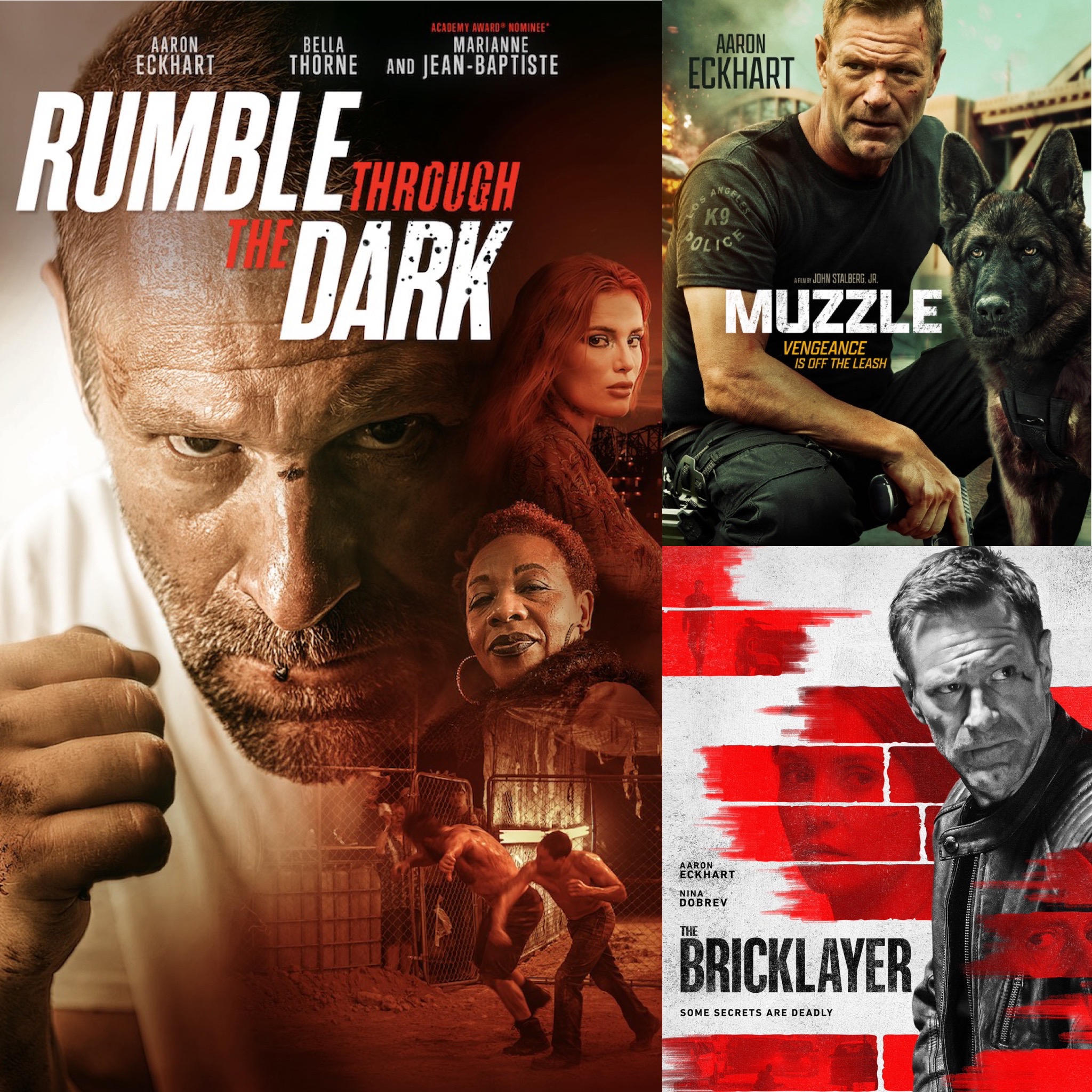MOVIE MONDAY: Reviews of Muzzle, The Bricklayer, and Rumble Through the ...